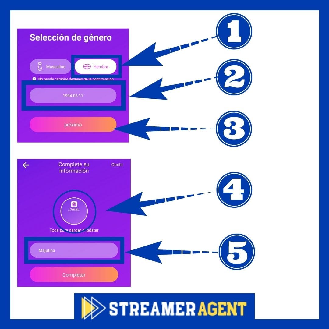 Streamer Chamet App » Trabajo Streamer - Agencias de Streamer