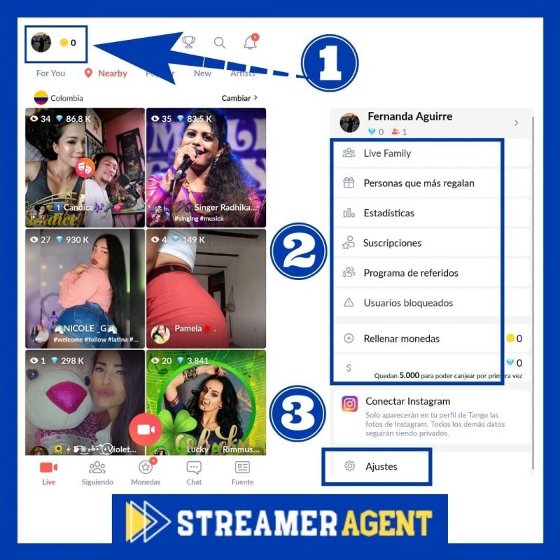 Streamer Tango Live App » Streamer Work - Streamer Agencies
