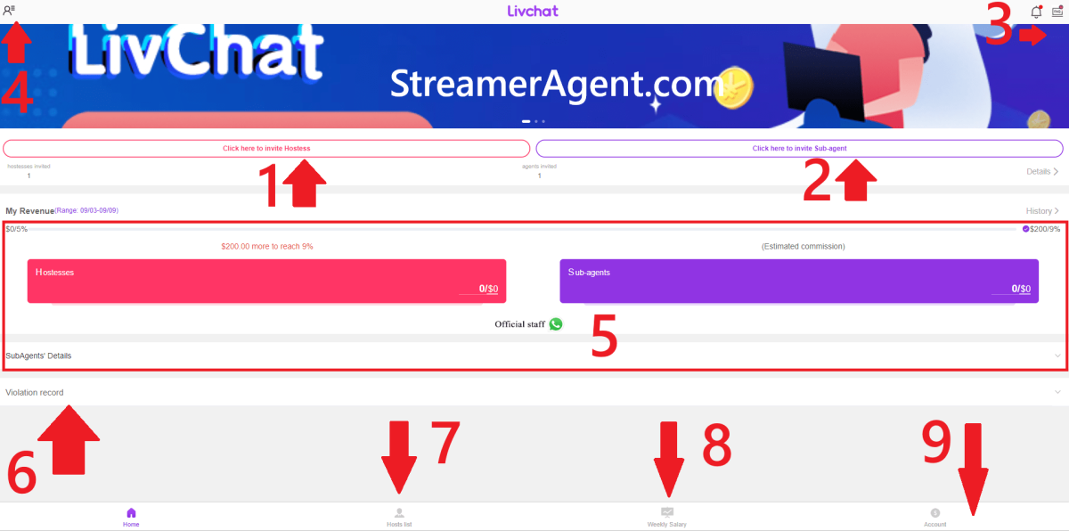 Agencia LivChat App » Trabajo Streamer - Agencias de Streamer