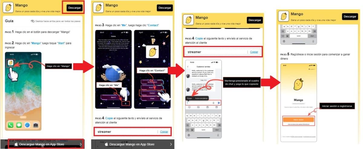 Agencia Mango App » Trabajo Streamer - Agencias de Streamer